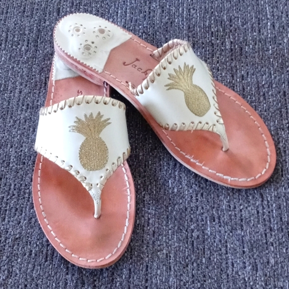 Jack Rogers | Shoes | Htf Jack Rogers Pineapple Sandal | Poshmark